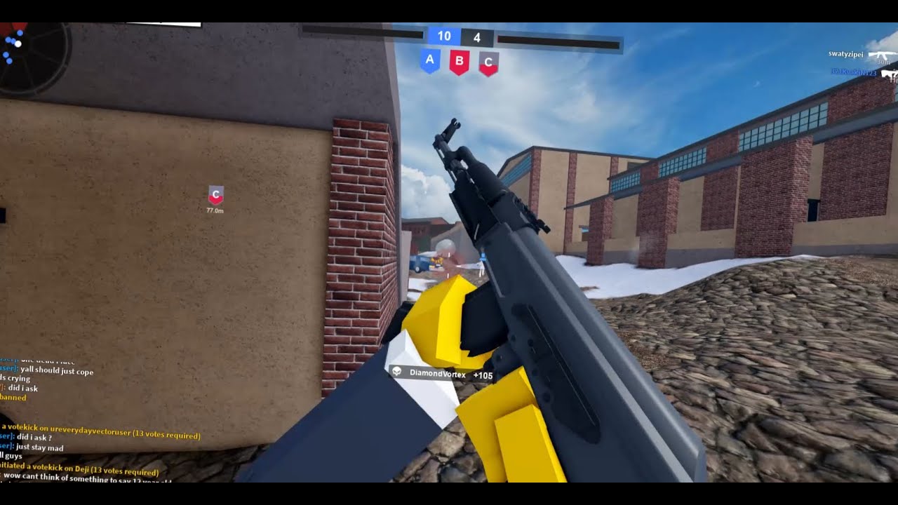 must watch epic battle Bad Business Roblox!!! - YouTube