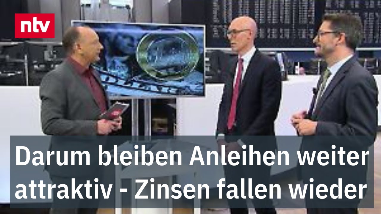 Darum bleiben Anleihen weiter attraktiv - Zinsen fallen wieder - YouTube