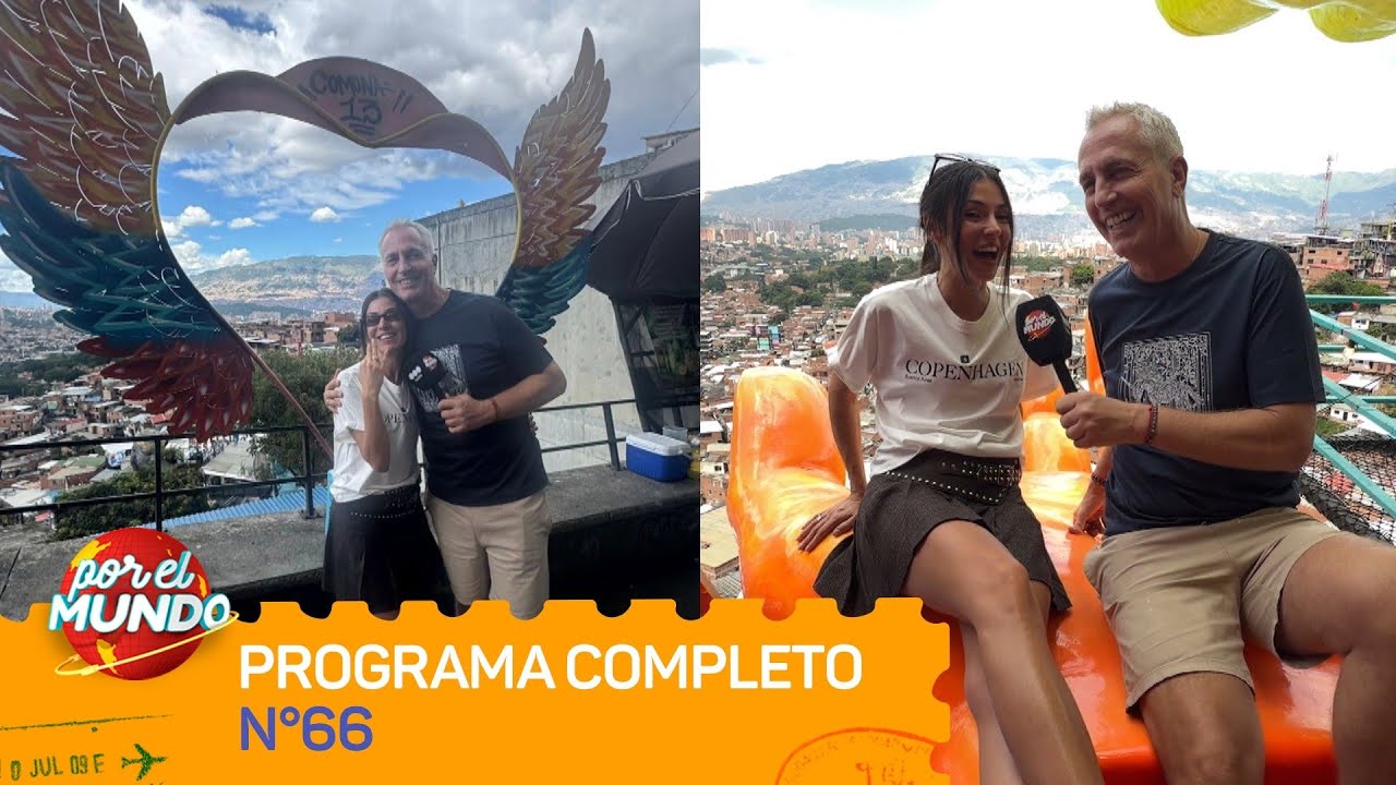 MARLEY Y LA CHINA ANSA EN MEDELLÍN, COLOMBIA | Programa 66 - Por el ...