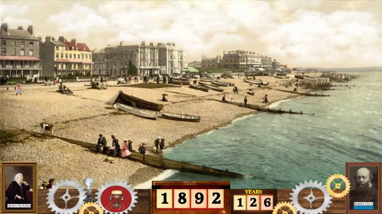Worthing Seafront: A Journey Through Time! (2018 to 1849) - YouTube