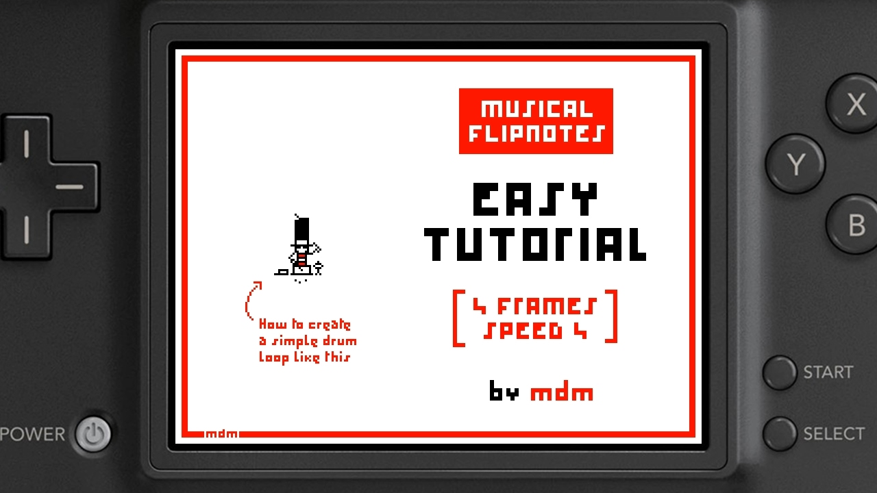 Musical Flipnotes - Easy Tutorial - Flipnote Hatena - YouTube