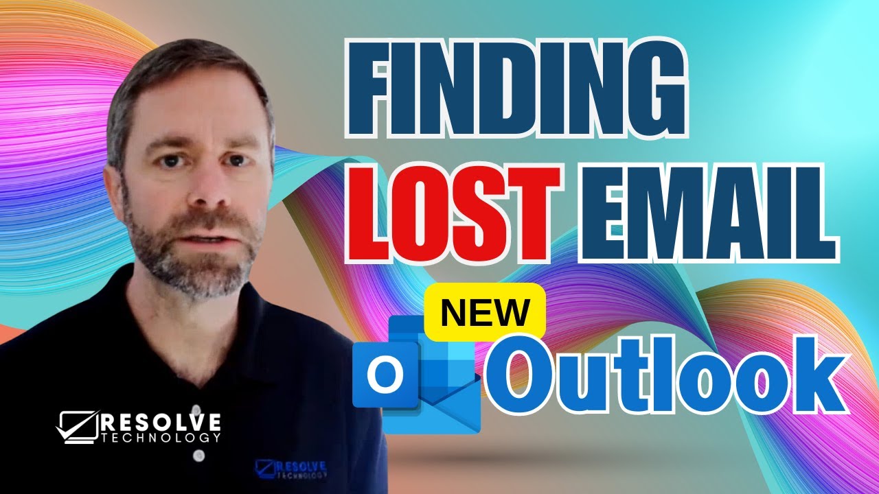 Finding Lost Emails In New Outlook - YouTube