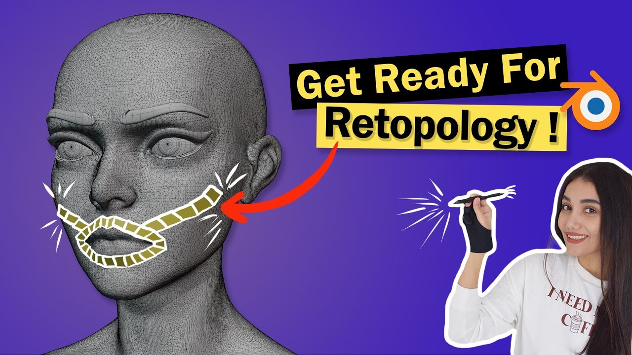 3D Skills And Setup You NEED For Starting RETOPOLOGY In Blender ! - YouTube
