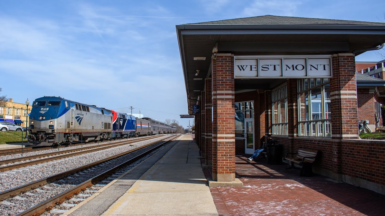 Amtrak 82 Phase 7 P42 Trails On The California Zephyr - YouTube
