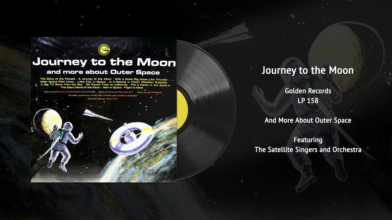 Journey to the Moon and More About Outer Space (LP 158) | Vintage ...