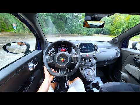 Fiat Abarth 595 Competizione Test Drive POV