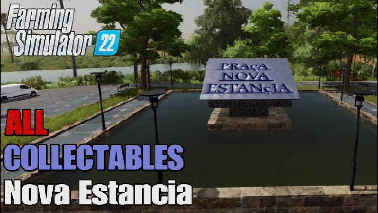 FS22 Nova Estancia | Earn extra money | All 100 Collectables - YouTube