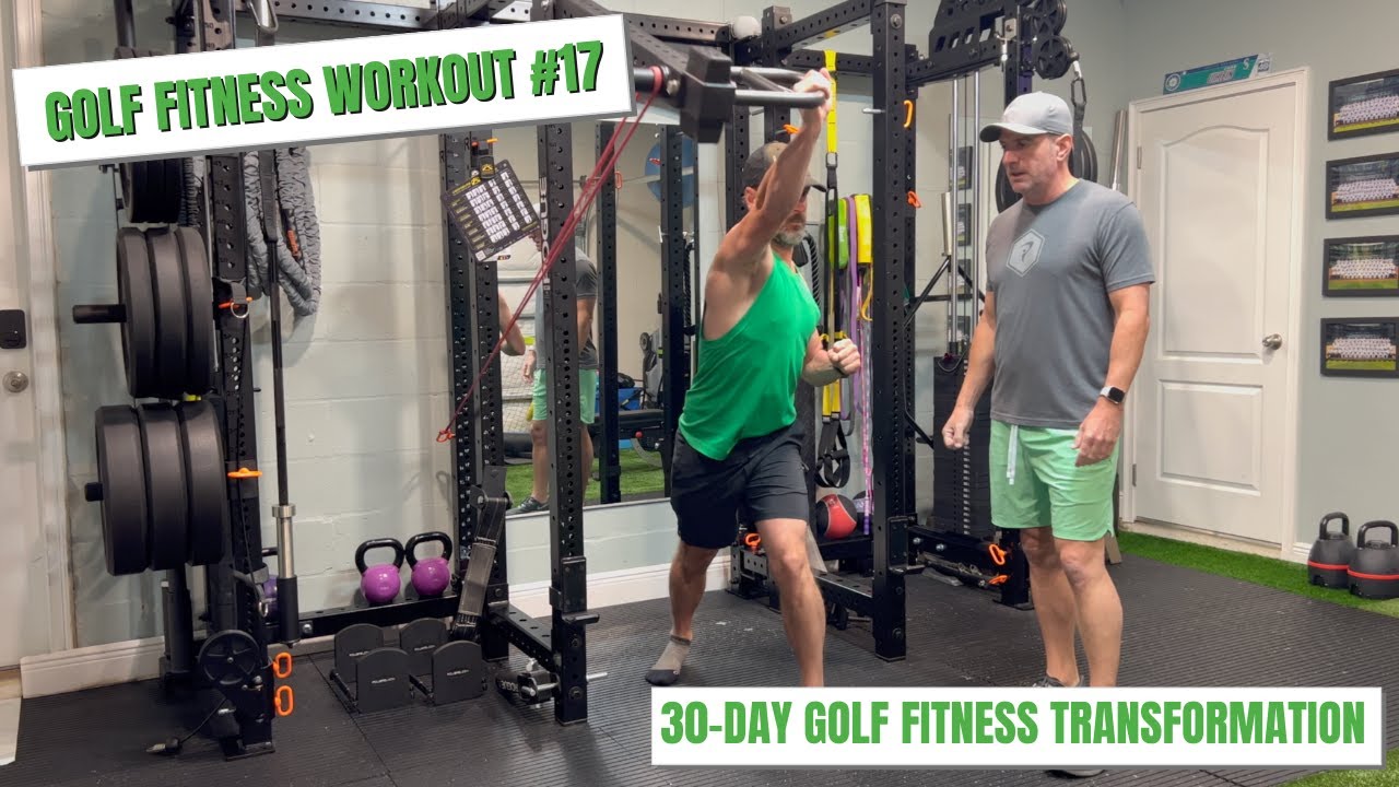 Upper Body Golf Fitness Workout - YouTube