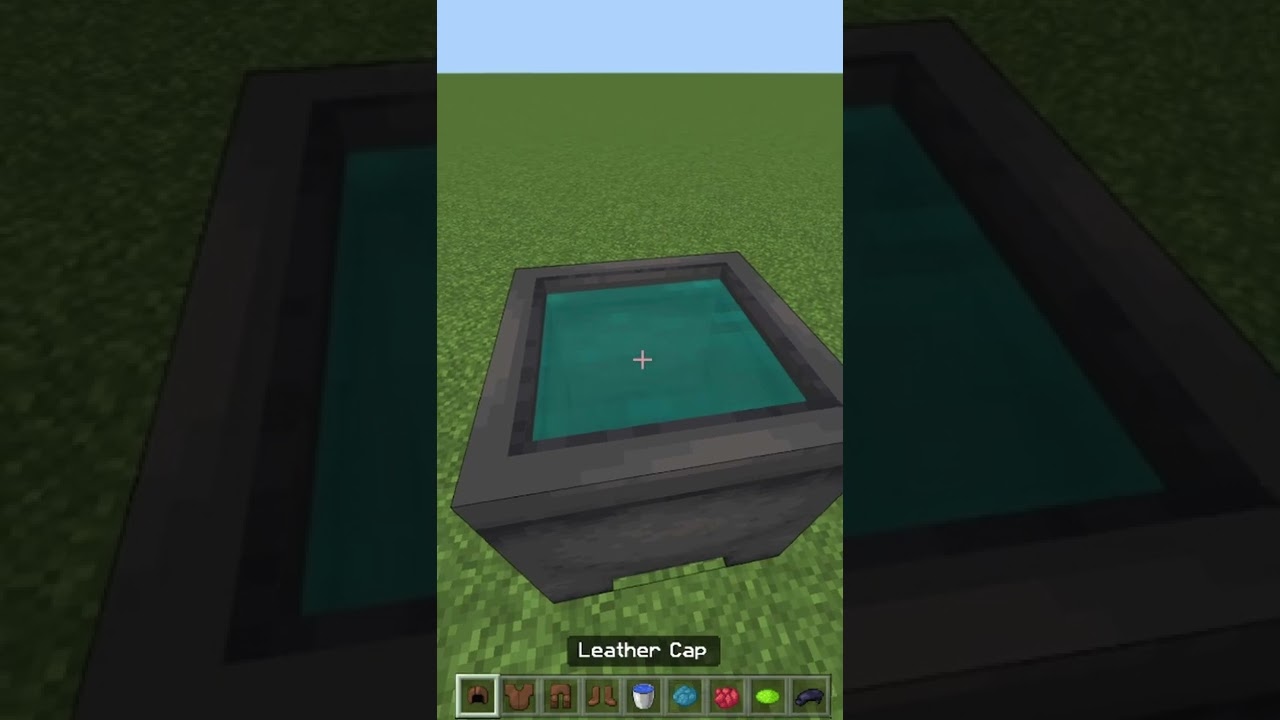 How to dye Leather armor using CAULDRONS in MC BEDROCK/POCKET/XBOX ...