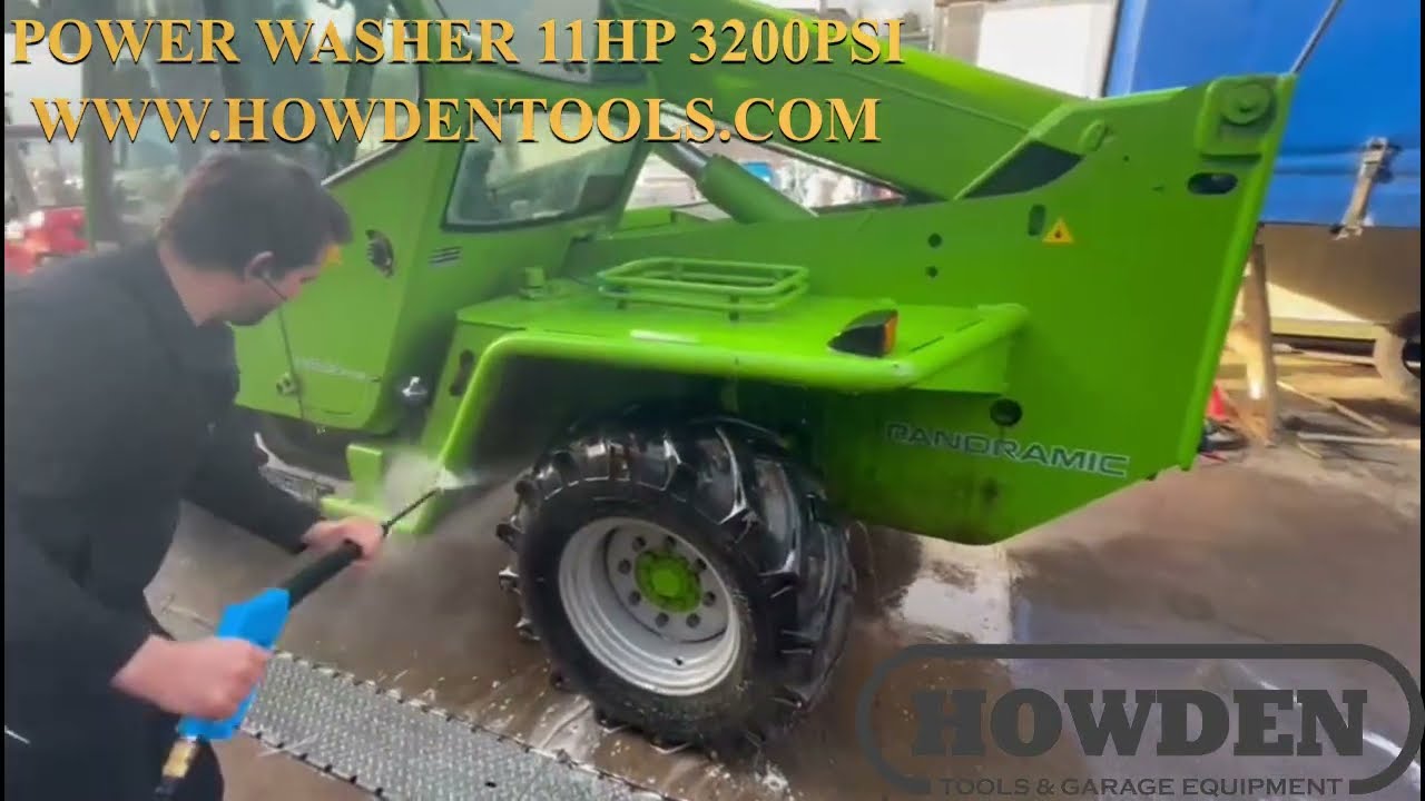POWER WASHER 11HP 3200PSI " ECONOMY MACHINE" | Howden Tools - YouTube