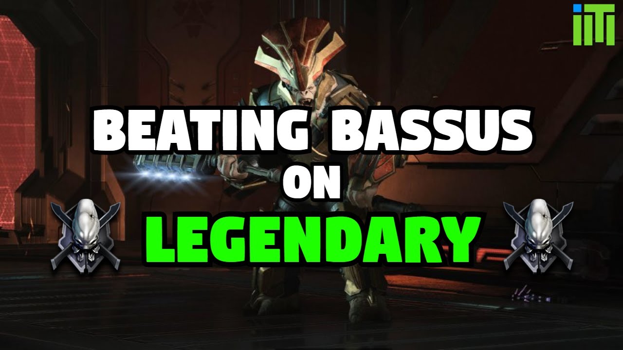 Beating Bassus on LEGENDARY | Halo Infinite Boss Fight - YouTube