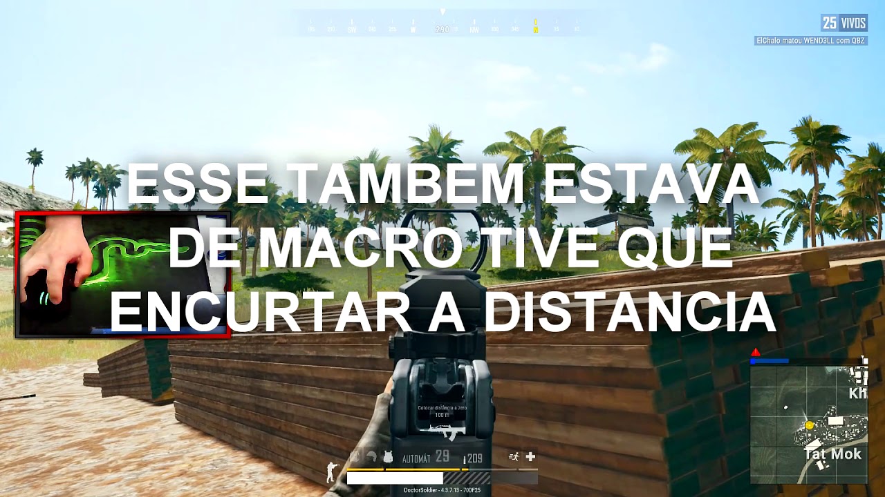 JOGANDO CONTRA OS MACROS - PUBG - YouTube