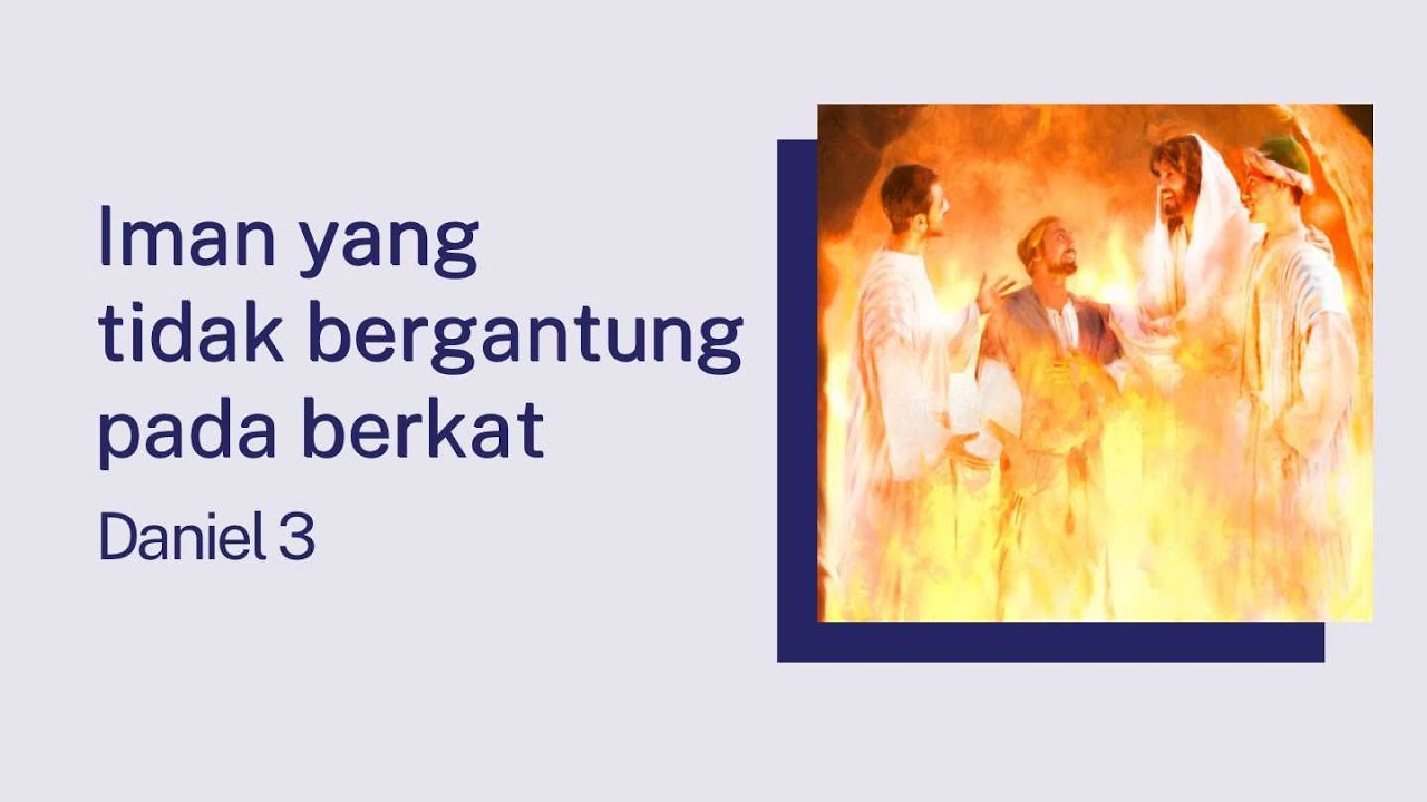 SUARA ICHTHUS "IMAN YANG TIDAK BERGANTUNG PADA BERKAT" (DANIEL 3) - YouTube
