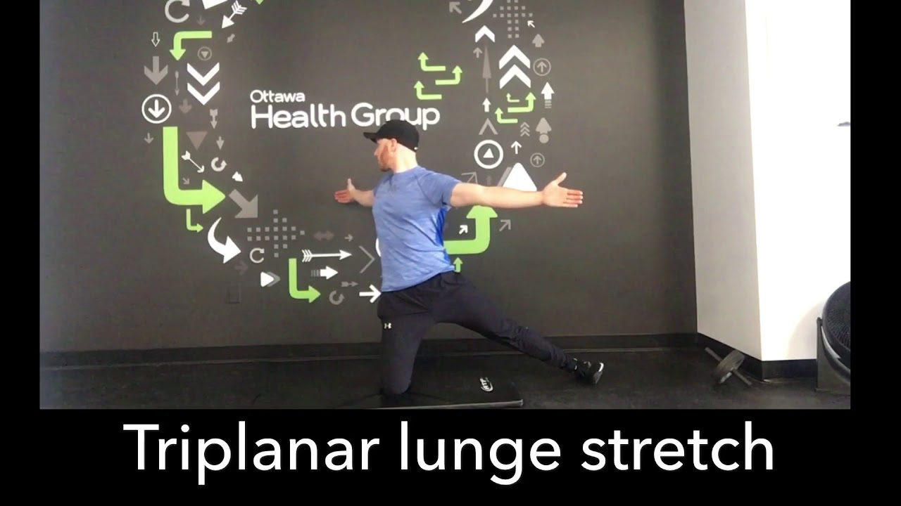 Triplanar Lunge Stretch - YouTube