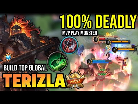 TERIZLA BEST BUILD 2023 | TOP GLOBAL TERIZLA GAMEPLAY | MOBILE LEGENDS ...