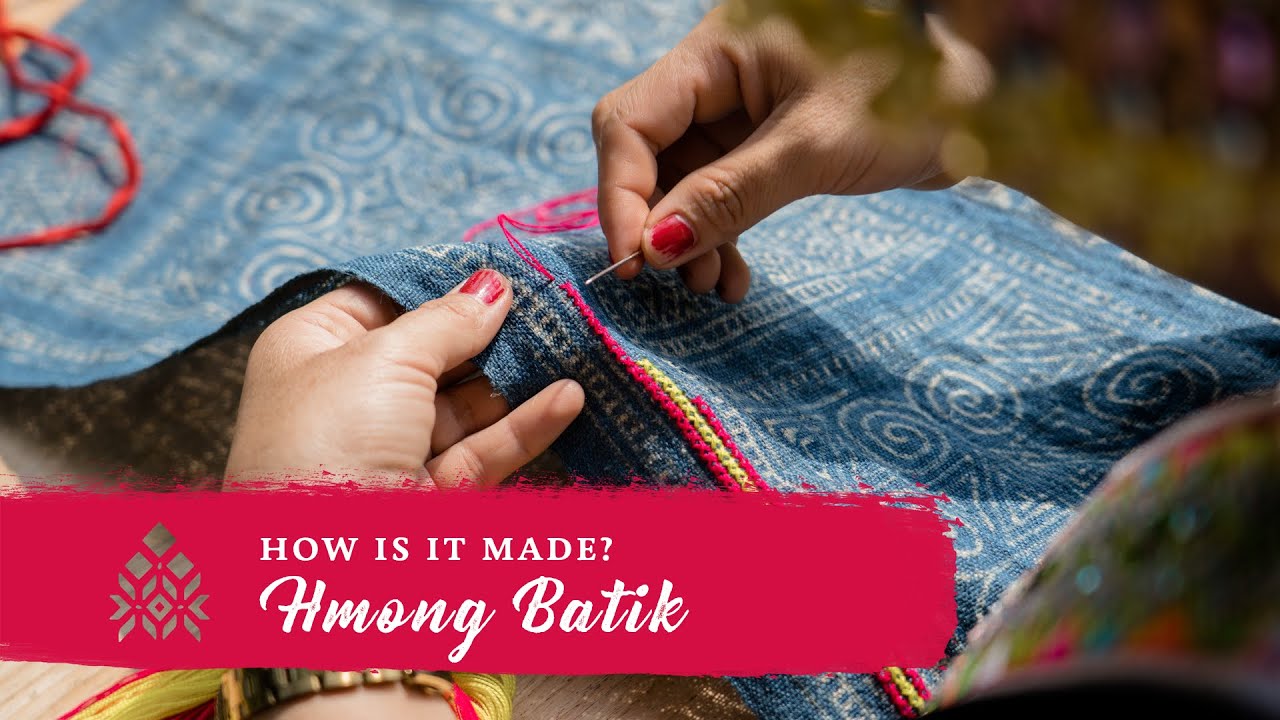 How does one go about to make Hmong Batik? - YouTube