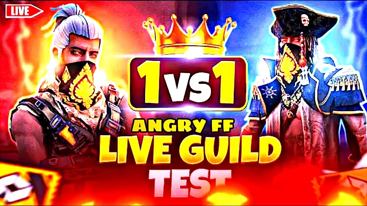 Ff live Guild Test 👽⚡|| Ff Live Custom Room 😱 #freefirelive # ...