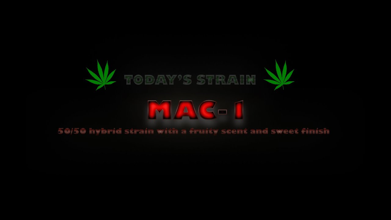 *Highest THC * MAC-1 WEED STRAIN REVIEW (HYBRID) - YouTube