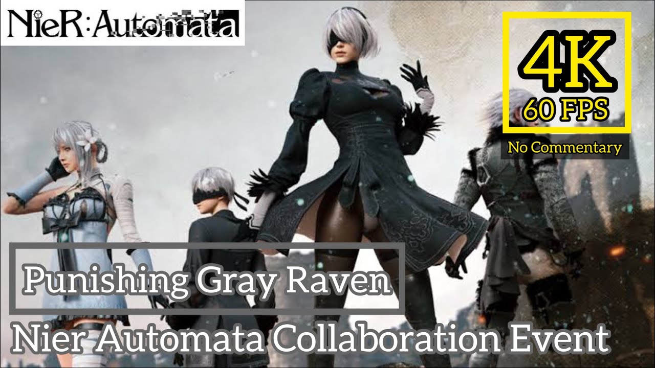 Punishing Gray Raven : Nier Automata Collaboration | 2B/A2/9S Gameplay ...