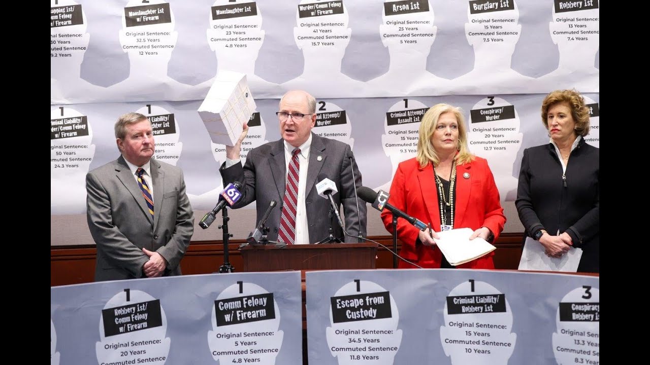 CT Senate Republican Press Conference 2023 03 07 Commutation of Prison ...