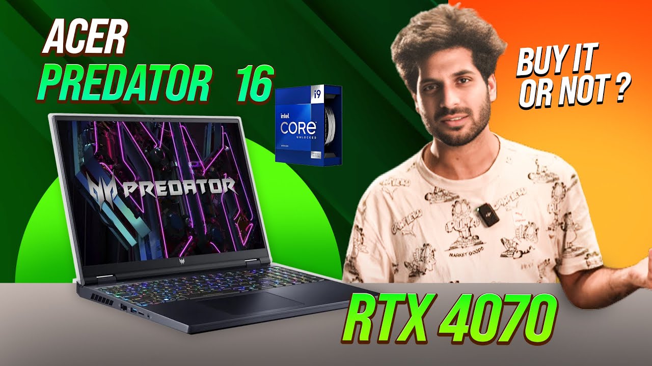 Acer Predator Helios 16 RTX 4070 i9 | Best Gaming and Editing Laptop ⚡️ ...