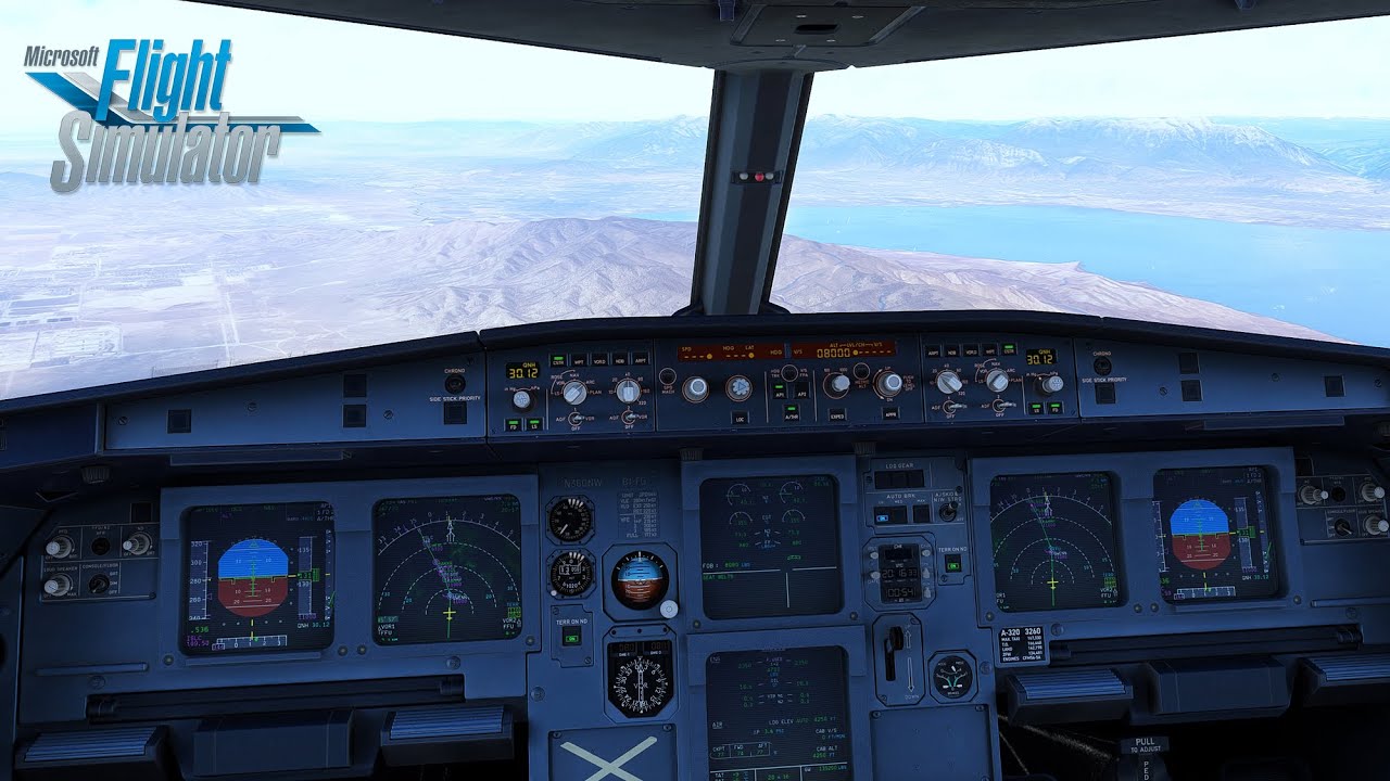 FS2020 | Fenix A320 | "Old" A320 Landing in Salt Lake City - YouTube