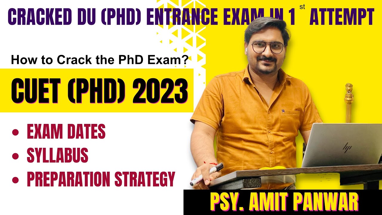 PhD in Psychology Exam 2023 - Delhi University (DU), Banaras Hindu ...