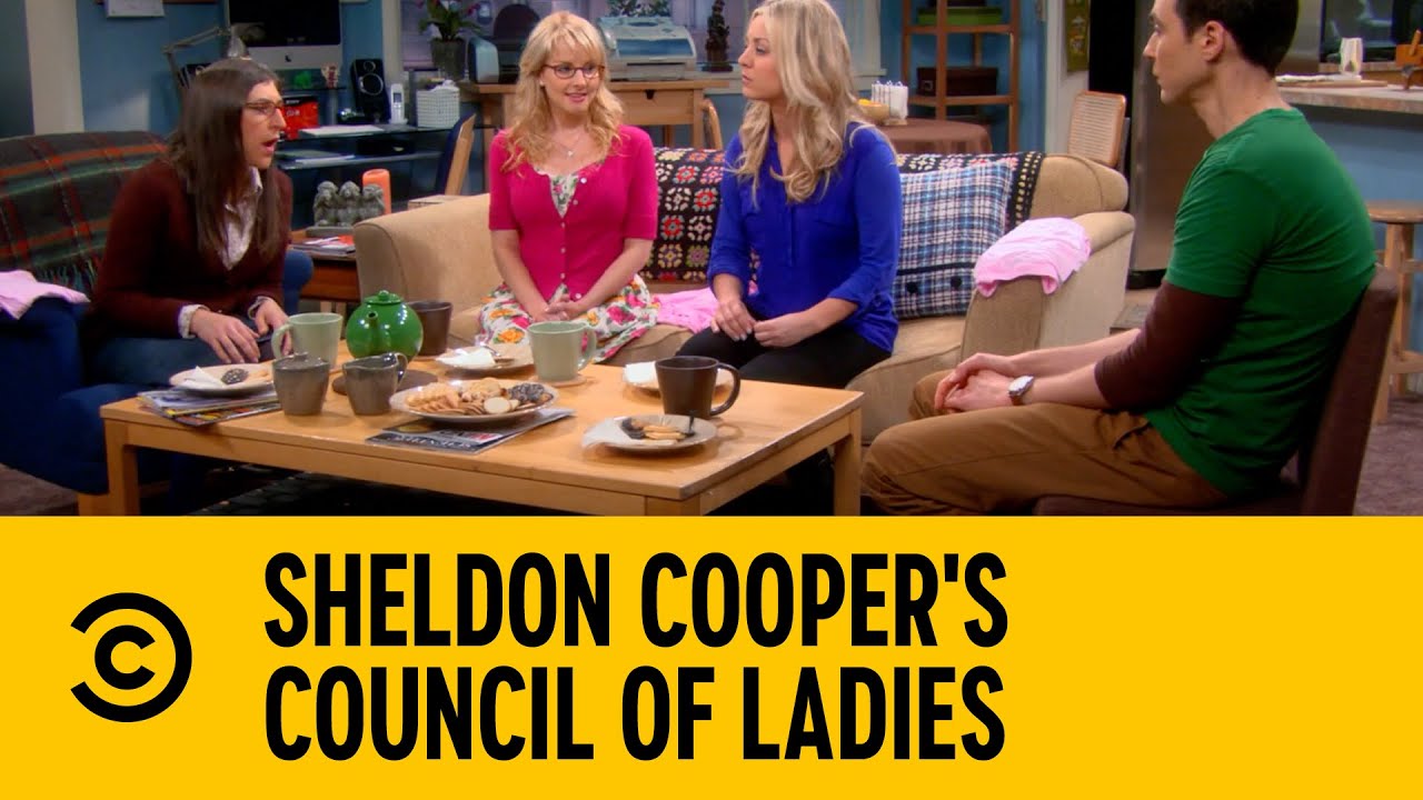Sheldon Cooper's Council Of Ladies | The Big Bang Theory | Comedy ...
