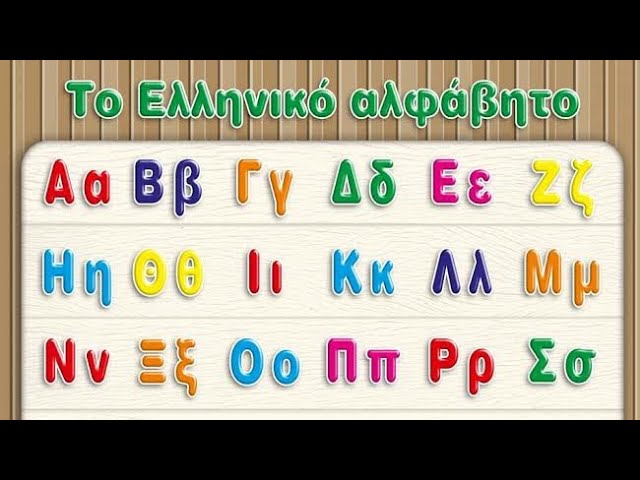 ALFAVITA Greek Language Learning, Alphabet Flashcards,