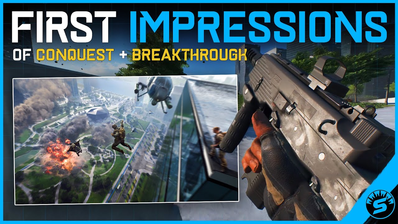 First Impressions of CONQUEST + BREAKTHROUGH in BF2042... - YouTube
