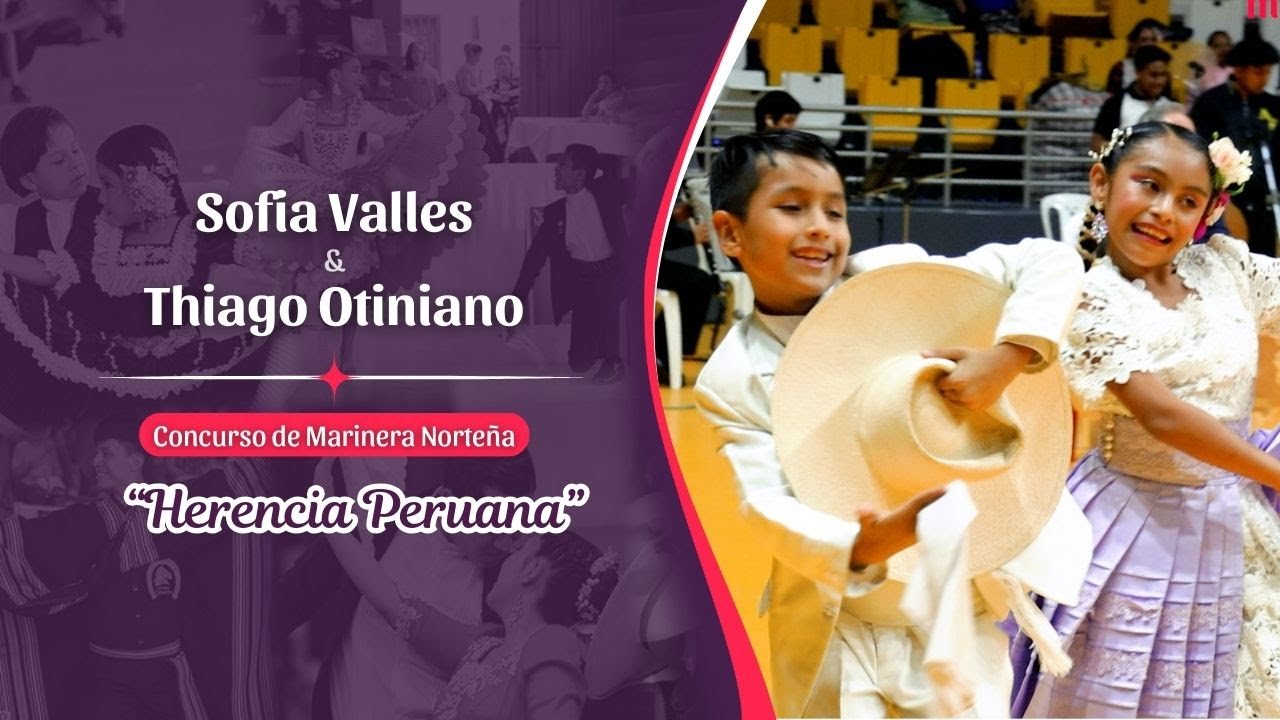 🥁A bailar con los zapatos de El Porvenir🎺bailan Sofia Valles y Thiago Otiniano - "Herencia ...