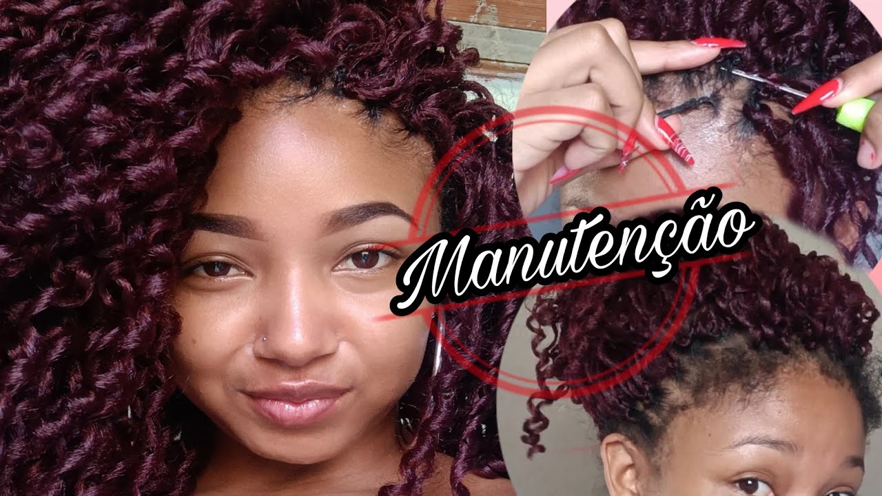 Manutenção crochêt braids -Nina softex- - YouTube