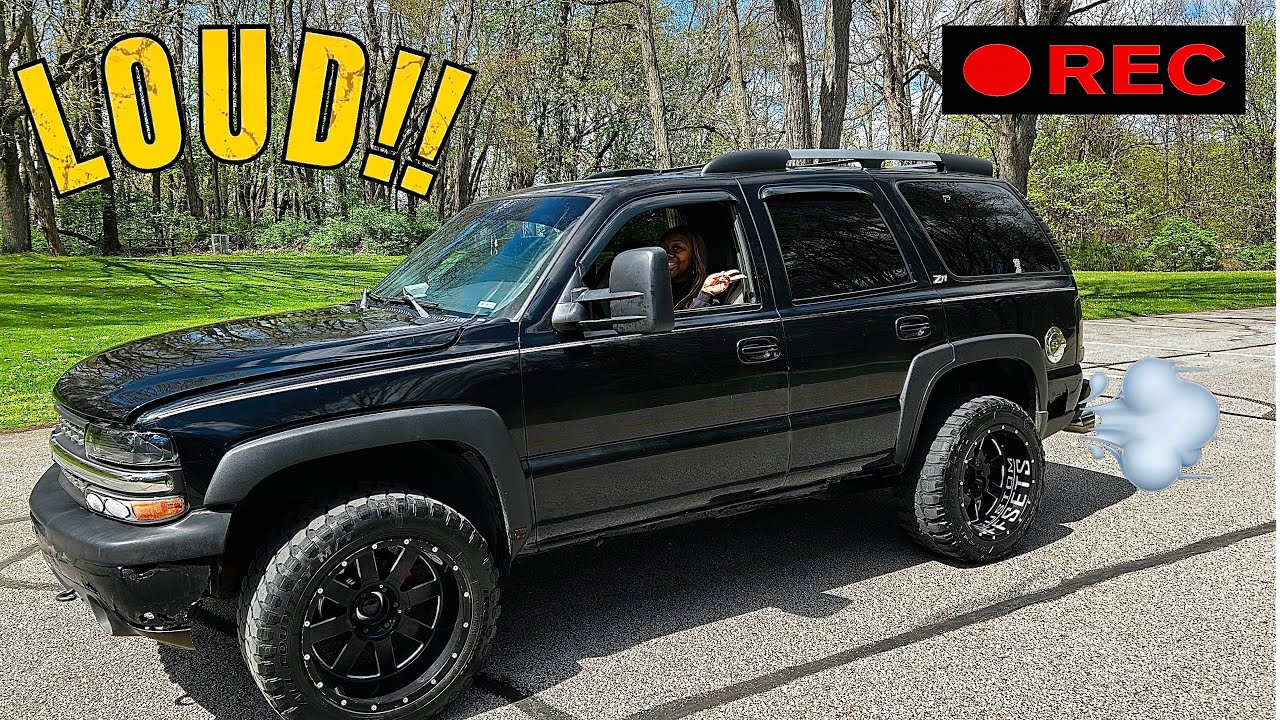 Chevy Tahoe Straight Pipe 5.3 ( No Cats) #chevy #tahoe #exhaust - YouTube