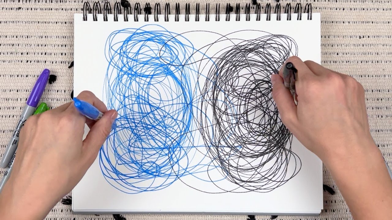 Bilateral Drawing: A Guided Meditation for Relaxation & Anxiety Relief ...