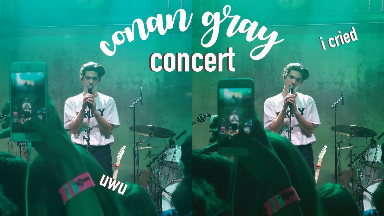 Conan Gray Concert «11/9/18» - YouTube