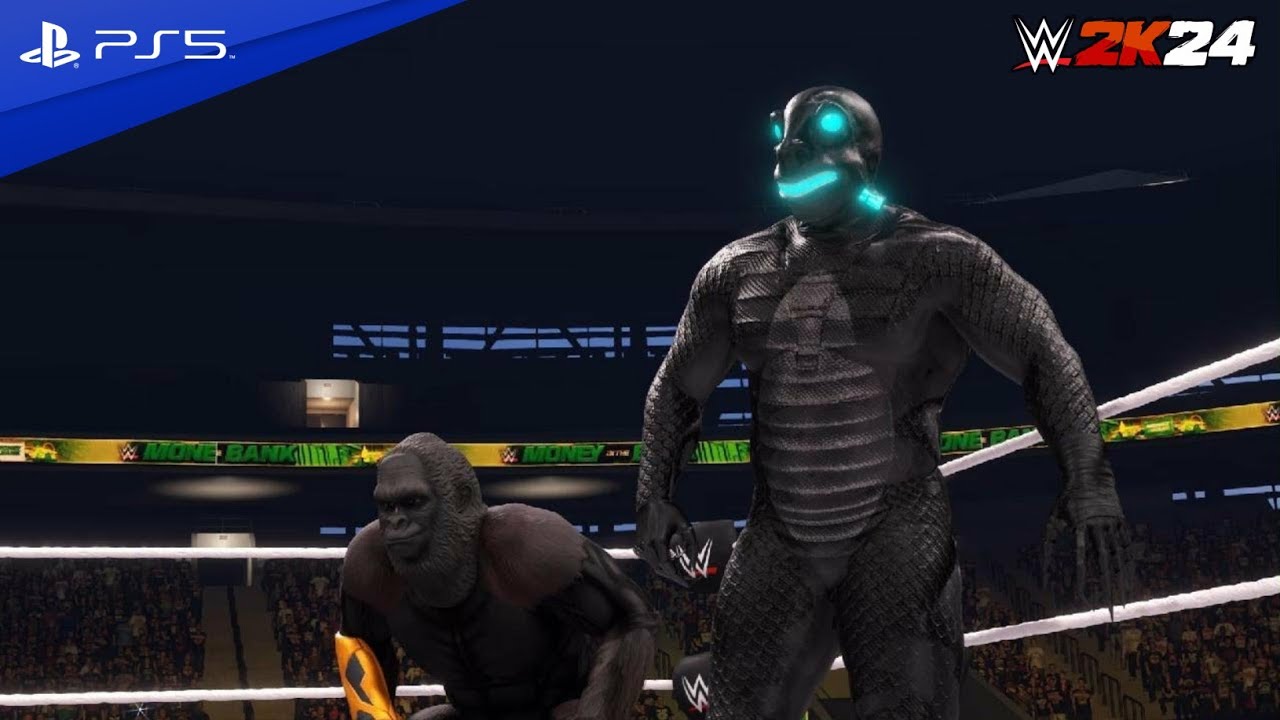 WWE 2K24 - The Undertaker - Kane Vs King Kong - Godzilla | WWE Februari ...