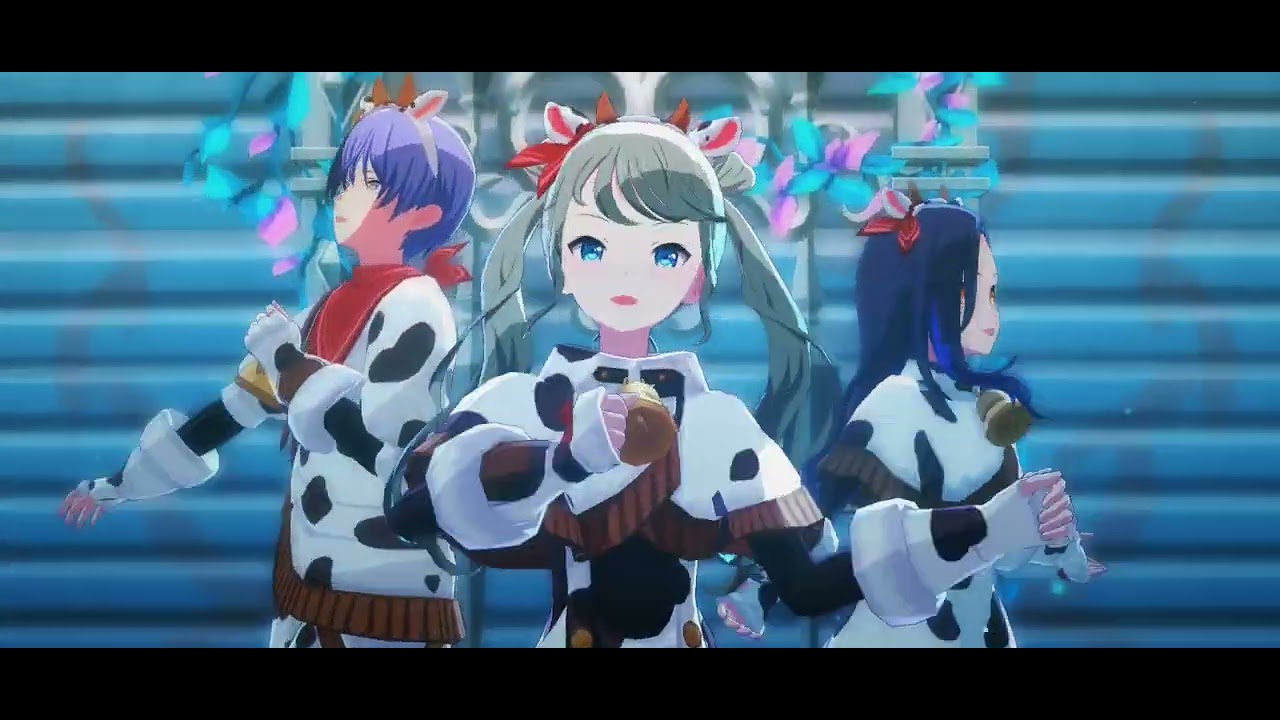 IF (3DMV) - Cow Outfit - Vivid BAD SQUAD - [ Hatsune Miku: Colorful ...