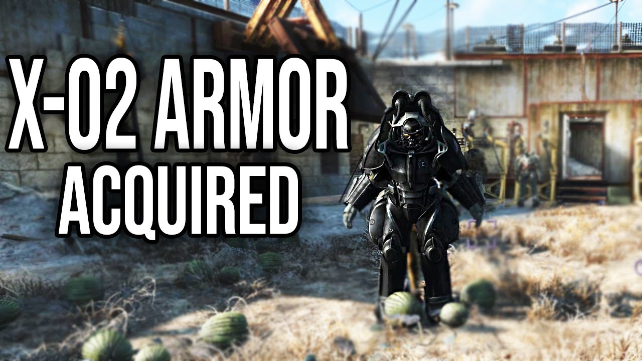Echoes of the Past (X-02 power armor) - YouTube