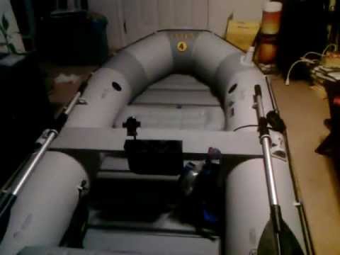 Intex Mariner 4 Inflatable boat - YouTube