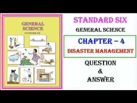 class 6th science chapter 4 Disaster Management question answer - std ...