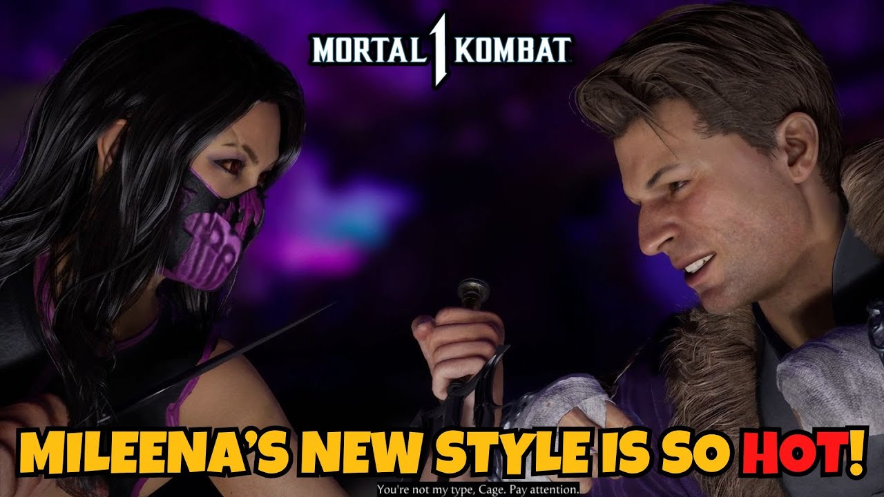 Mileena Short Dress Skin Mod Mortal Kombat 1 Part 1 - YouTube
