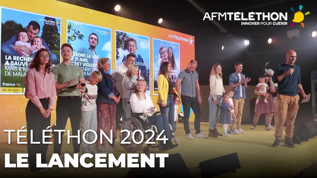 Lancement du Téléthon 2024 | Fête des bénévoles - YouTube
