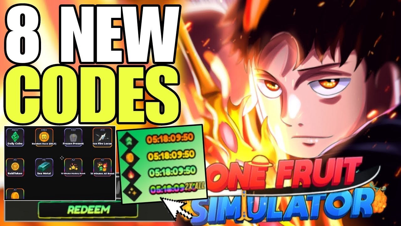 *SUMMER UPDATE* NEW ROBLOX ONE FRUIT SIMULATOR CODES | ONE FRUIT ...