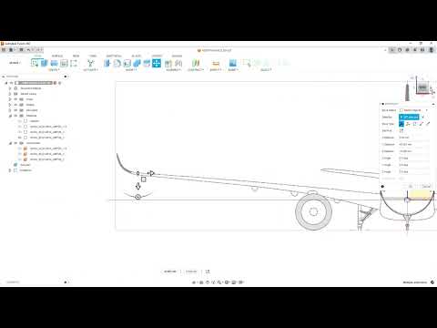 Fusion 360 Airplane Wings: The Loft Command - YouTube