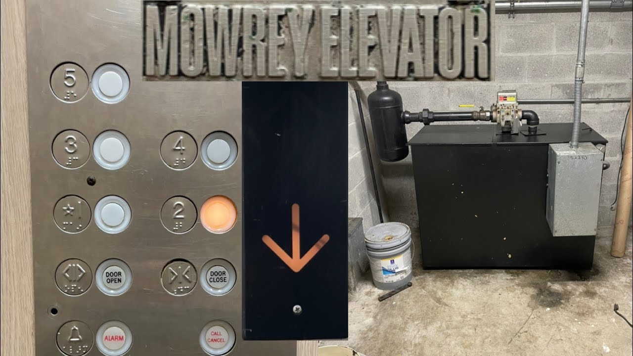 Mowrey Hydraulic West Elevator (and Machine Room) @ Sugar Sands Hotel ...