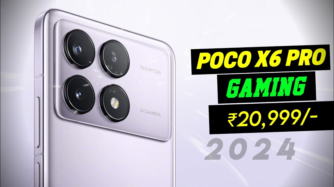 Poco X6 Pro 5G Price in India - YouTube