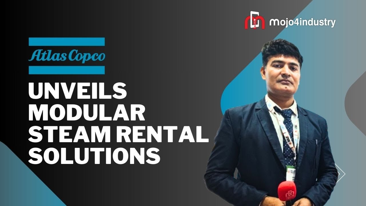 Atlas Copco unveils Modular Steam Rental Solutions - YouTube
