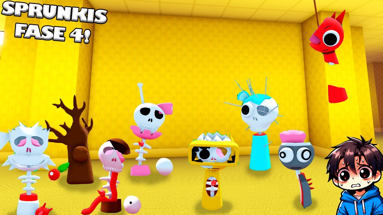 8 NUEVOS SPRUNKIS 3D FASE 4 DE SPRUNKI OC RP | ¿COMO DESBLOQUEARLOS ...