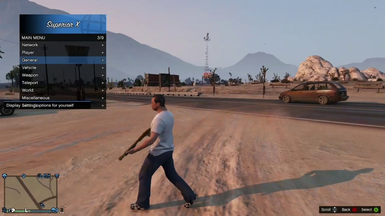 MOD MENU PARA GTA 5 ONLINE* *Superior X* //*XBOX 360 RGH *+ Descarga ...