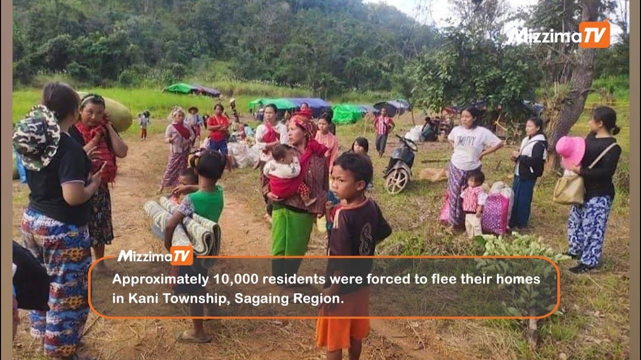 Thousands flee homes in Sagaing’s Kani Township as junta launches ...
